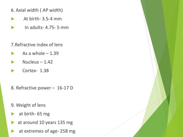 Anatomy of crystalline lens by Dr. Aayush Tandon | PPTX | Eye and ...