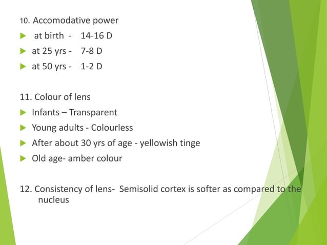 Anatomy of crystalline lens by Dr. Aayush Tandon | PPTX | Eye and ...