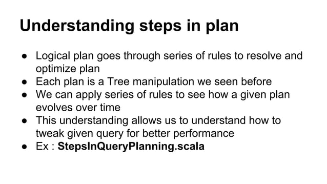 Anatomy of Data Frame API : A deep dive into Spark Data Frame API | PPT