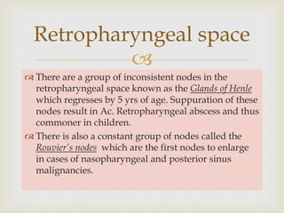 SURGICAL ANATOMY OF DEEP NECK SPACES | PPTX