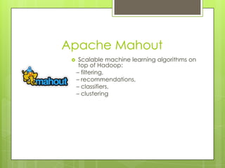 Anatomy of distributed computing with Hadoop | PPT