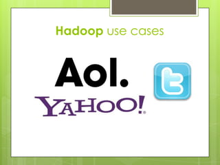 Anatomy of distributed computing with Hadoop | PPT