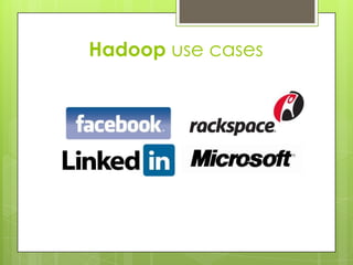 Anatomy of distributed computing with Hadoop | PPT