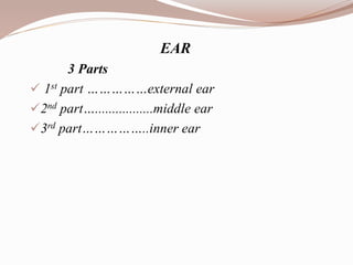 Anatomy of ear | PPTX