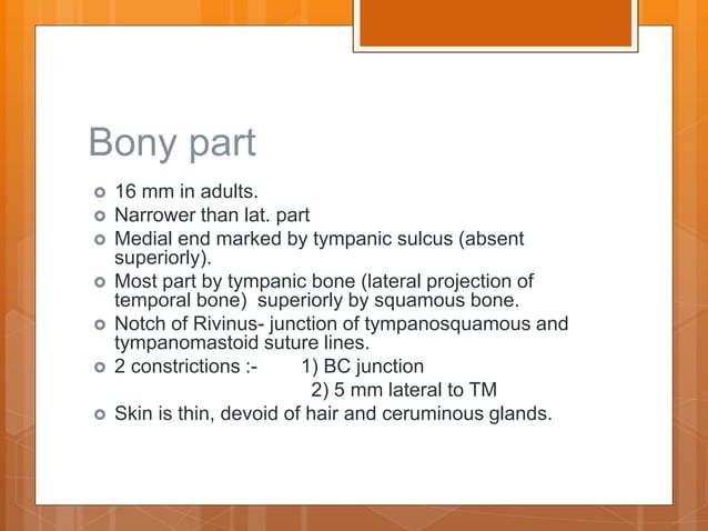 Anatomy of ear | PPTX | Ear, Nose and Throat Conditions | Diseases and ...