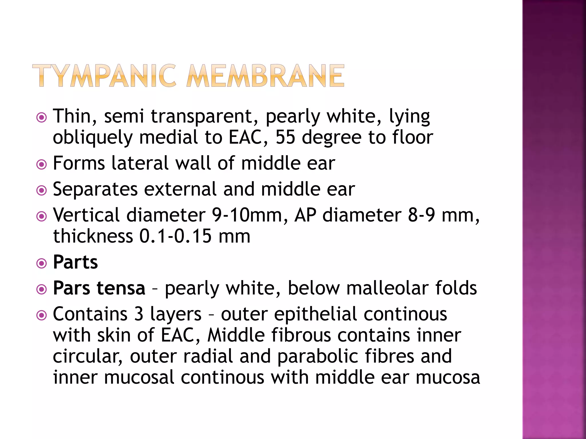 Anatomy of ear | PPTX