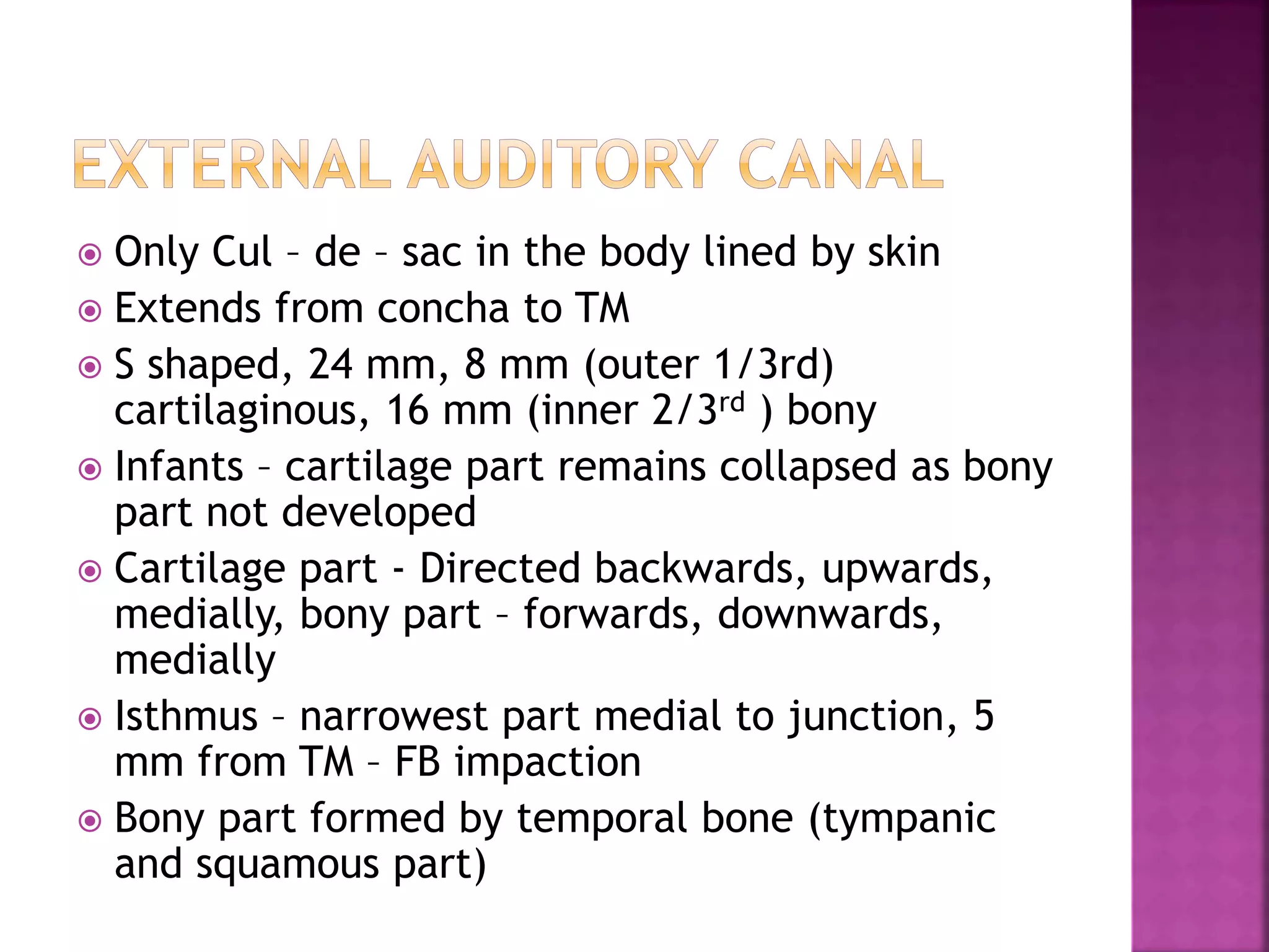 Anatomy of ear | PPTX