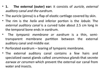 ANATOMY OF EAR WITH DIAGRAMS SHOWING STRUCTURES.pptx