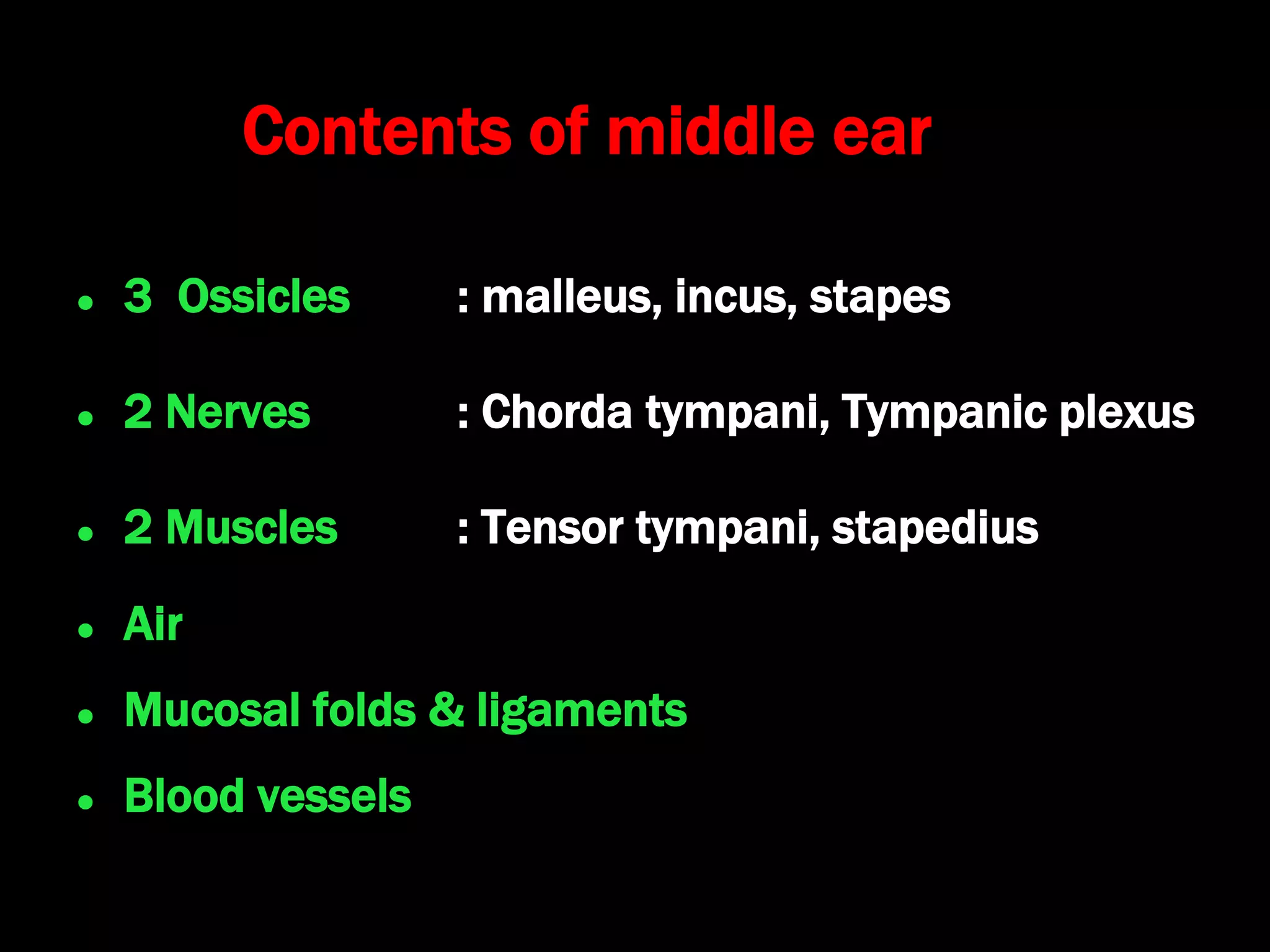 Anatomy of ear and mastoid | PPT