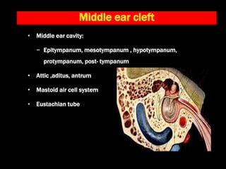 Anatomy of ear and mastoid - Dr. Krishna Koirala | PPT