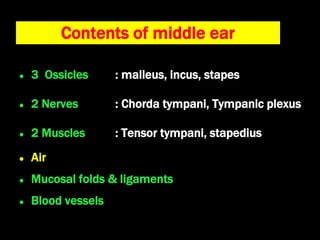 Anatomy of ear and mastoid - Dr. Krishna Koirala | PPT