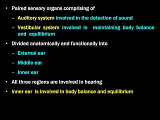 Anatomy of ear and mastoid - Dr. Krishna Koirala | PPT