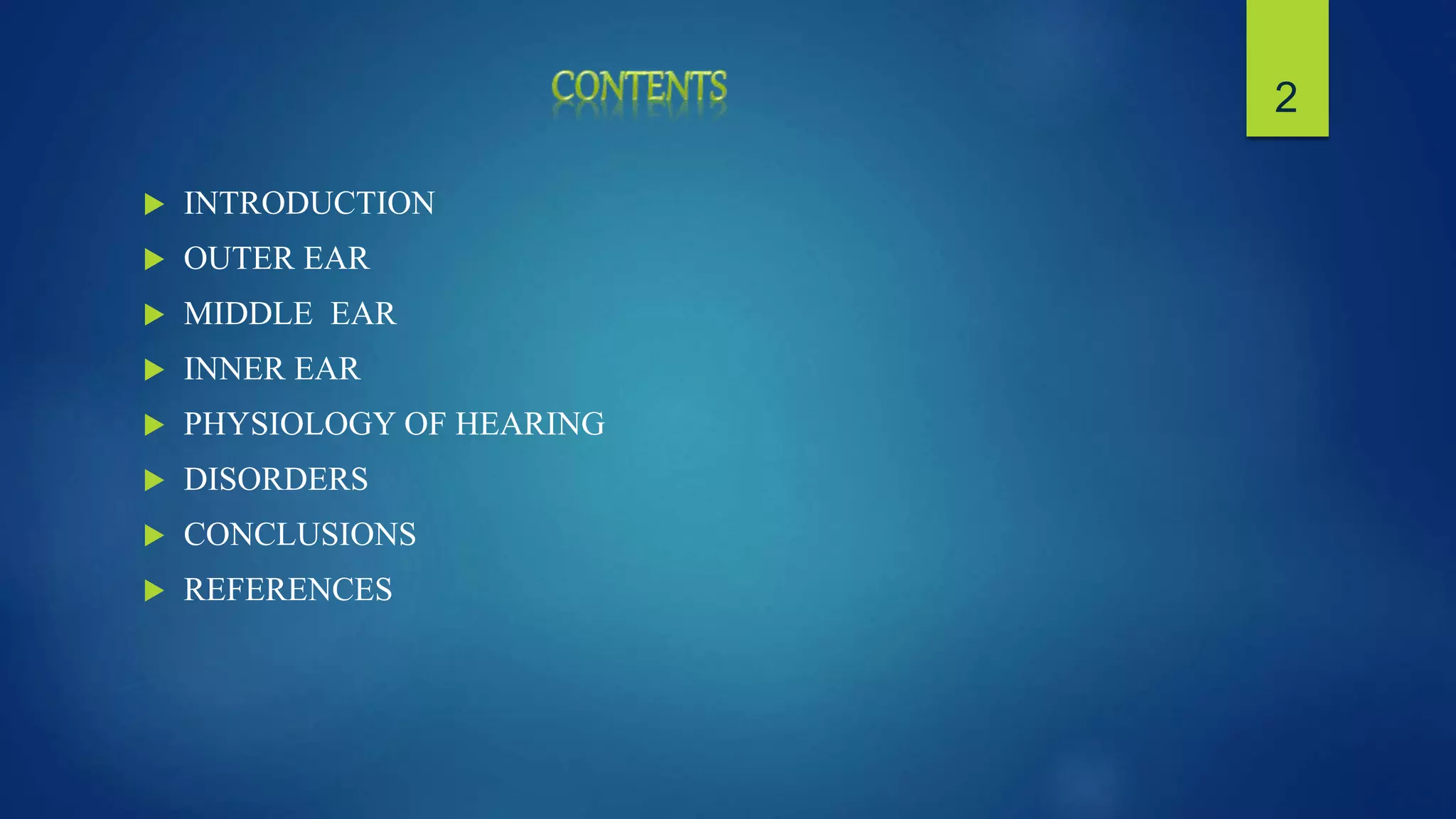 Anatomy of ear and physiology of hearing | PPTX