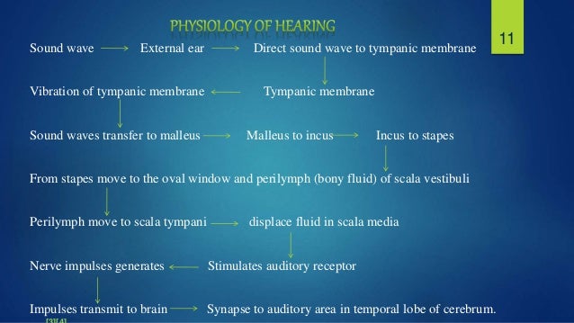 Anatomy of ear and physiology of hearing