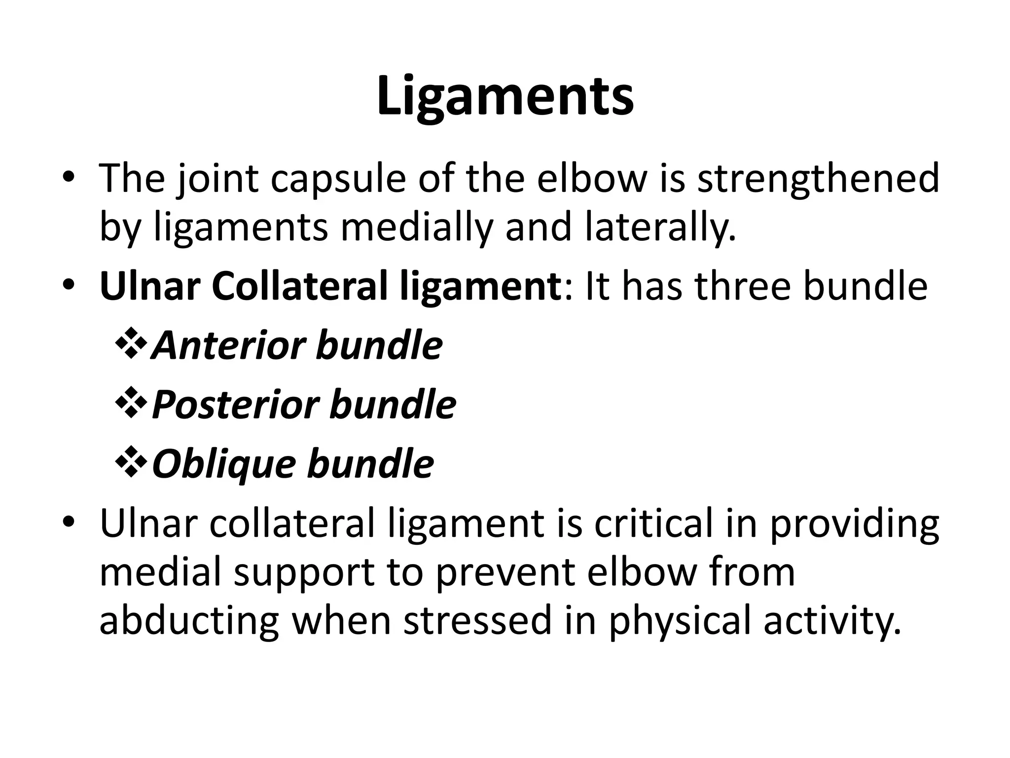 Anatomy of elbow joint | PPTX