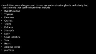Anatomy of endocrine system | PPTX