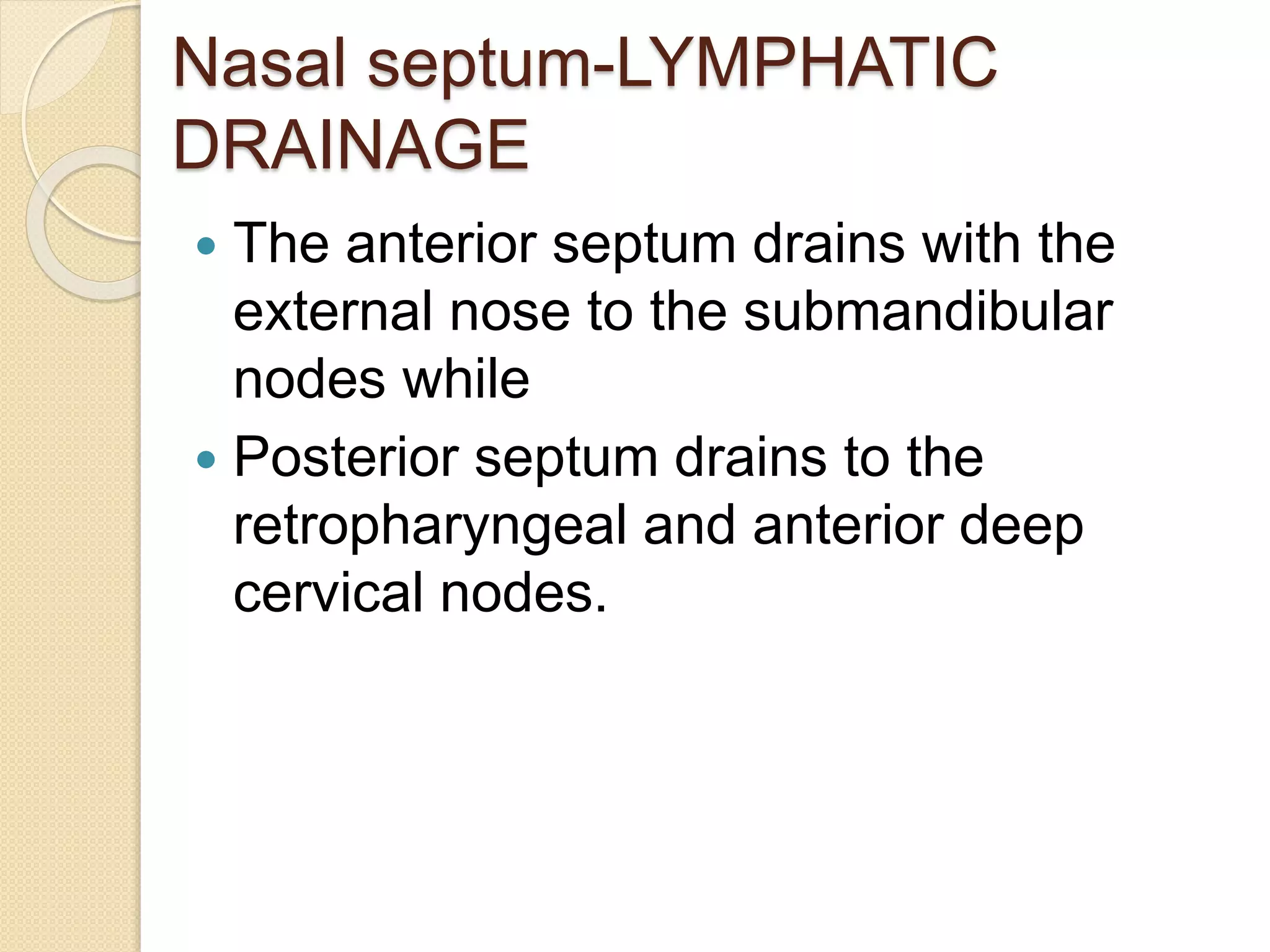 Anatomy of nose and para nasal sinuses . by DR. MD. KHURSHID PERVEJ ...