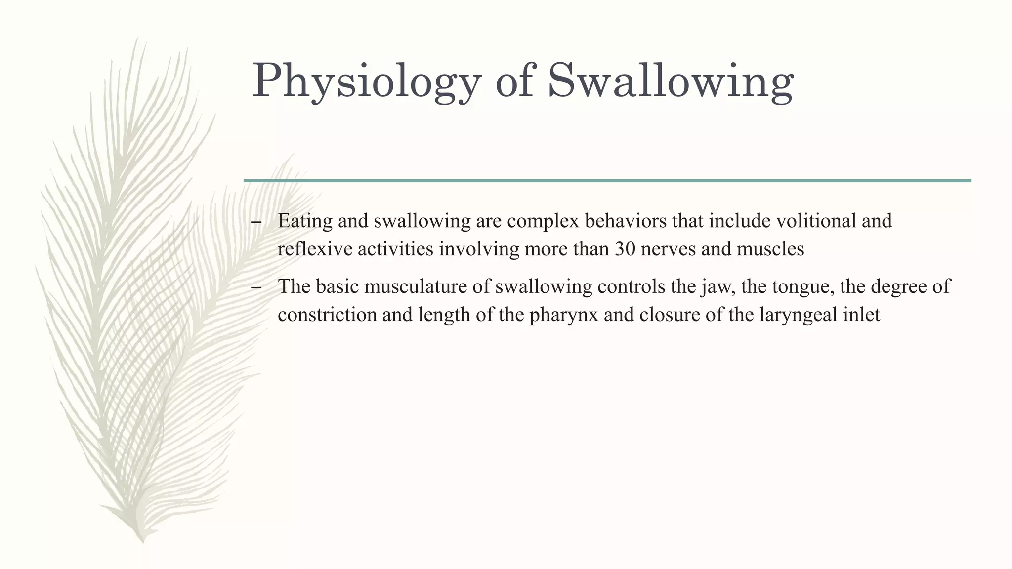 Anatomy of esophagus and physiology of swallowing | PPTX