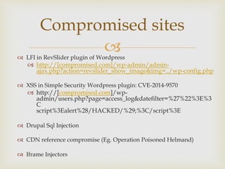 Anatomy of Exploit Kits | PPTX