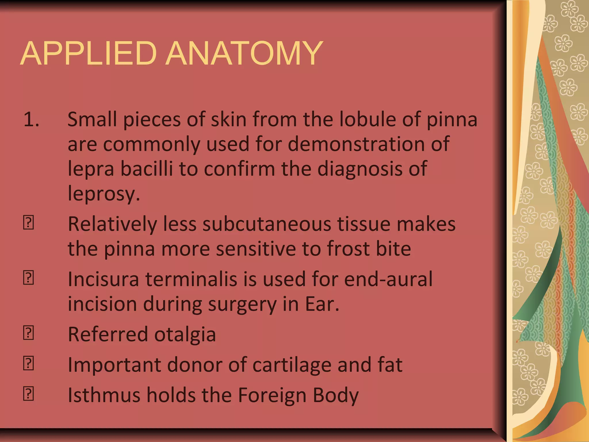 Anatomy of external ear | PPT