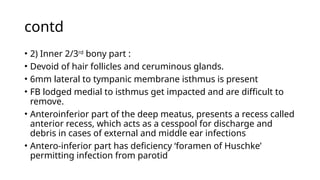 Anatomy of external ear.pptx information of ent | PPTX