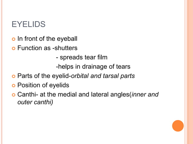 Anatomy of eyeball | PPTX