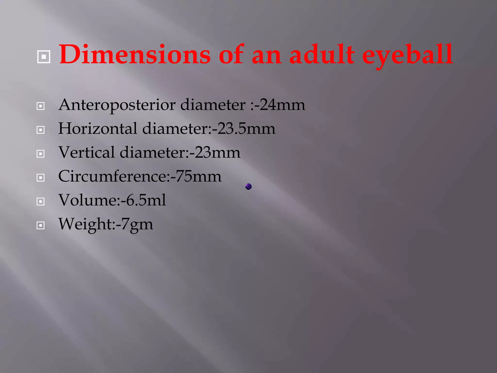 Anatomy of eyeball | PPTX
