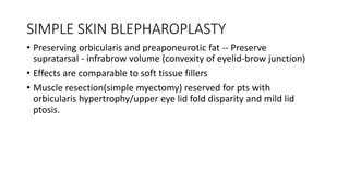 Anatomy Of Eyelid And Blepharoplasty.pptx