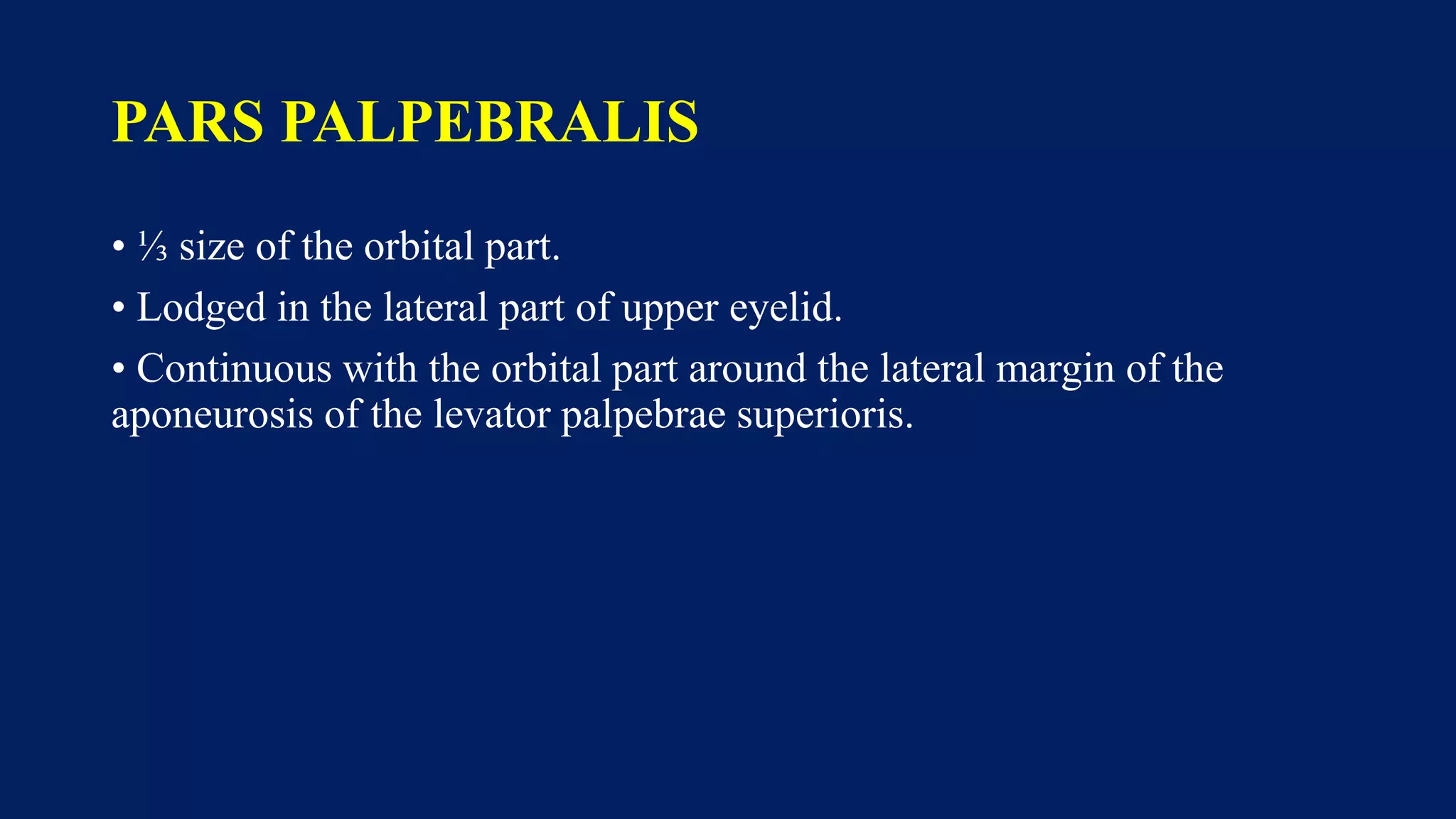Anatomy of eyelid and eyelid reconstruction | PPTX