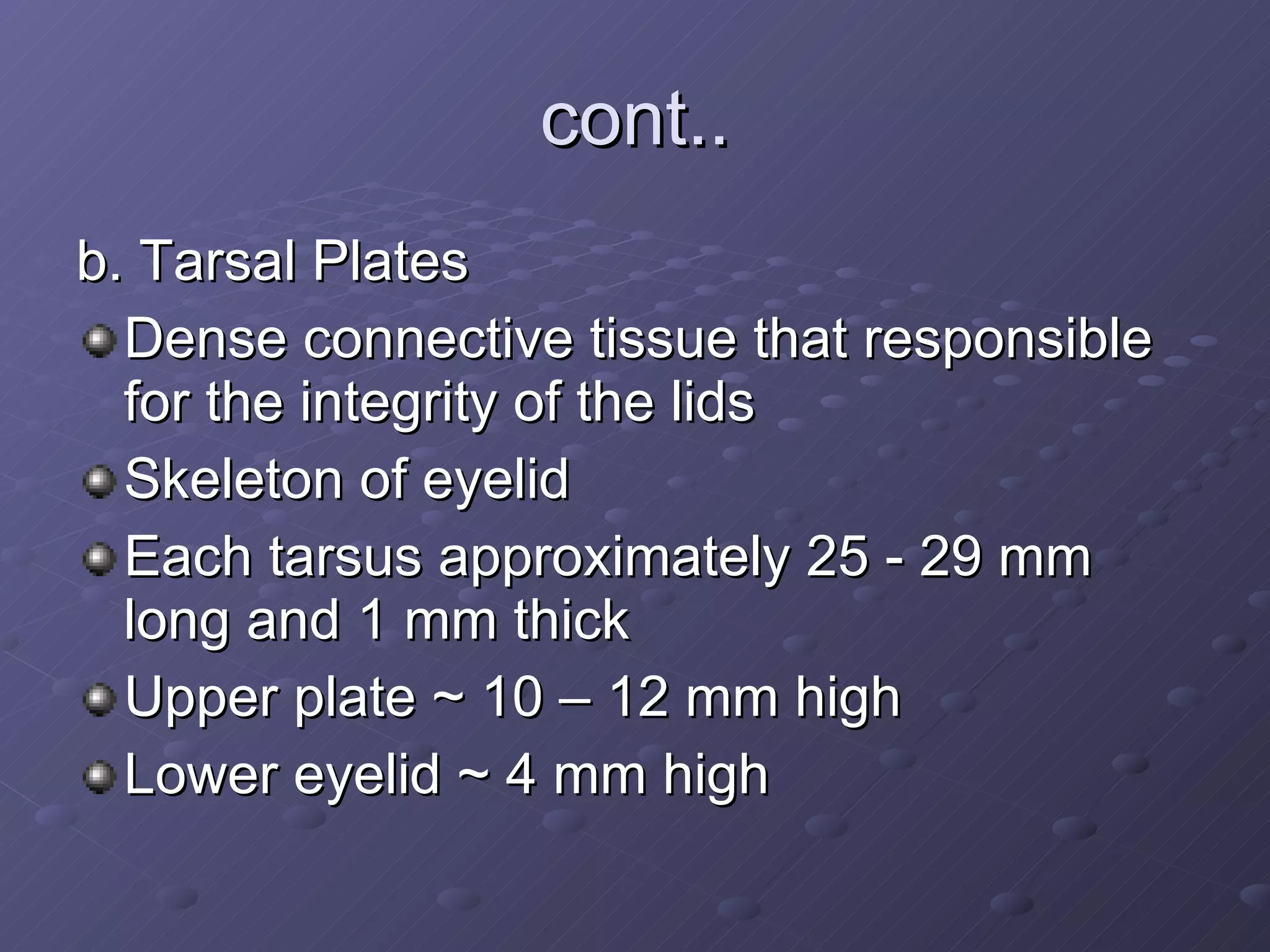 Anatomy of Eyelids | PPT