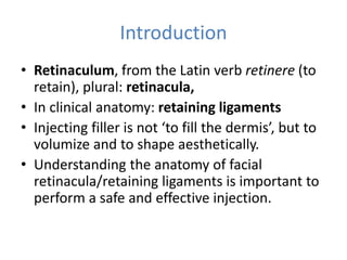 Anatomy of Facial Retinacula.ppt