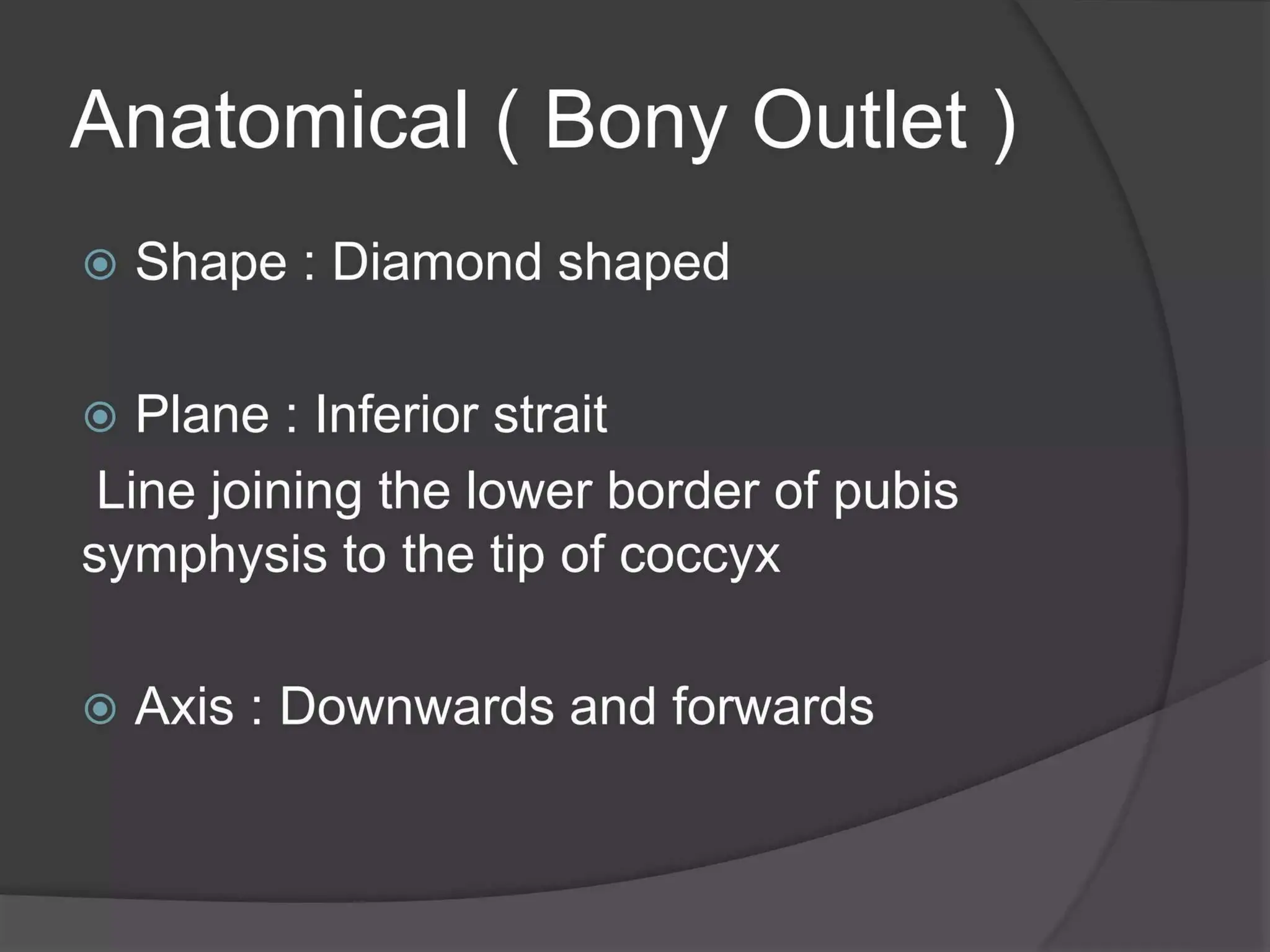 Anatomy of female pelvis female pelvis is wider | PPT