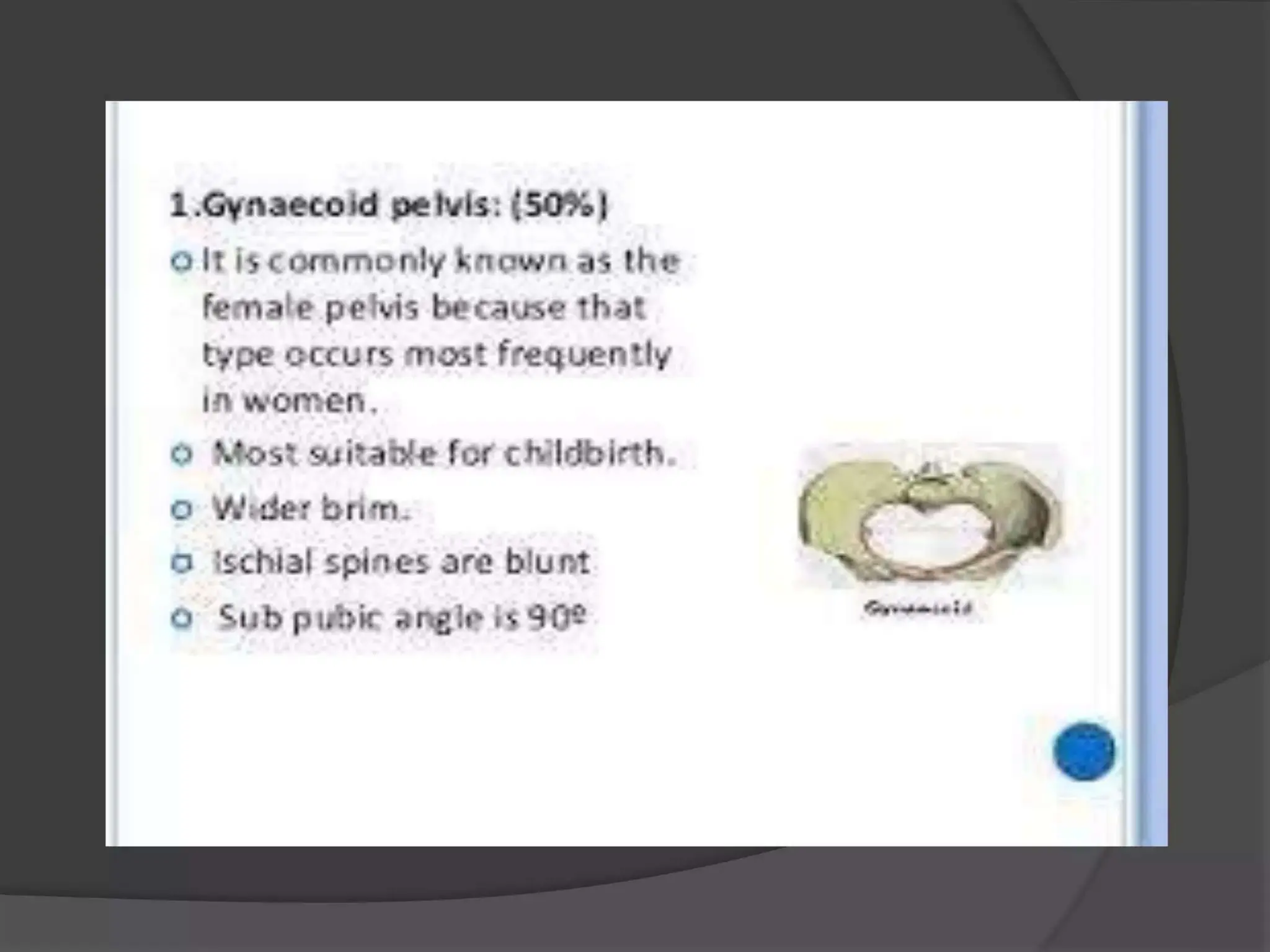 Anatomy of female pelvis female pelvis is wider | PPT