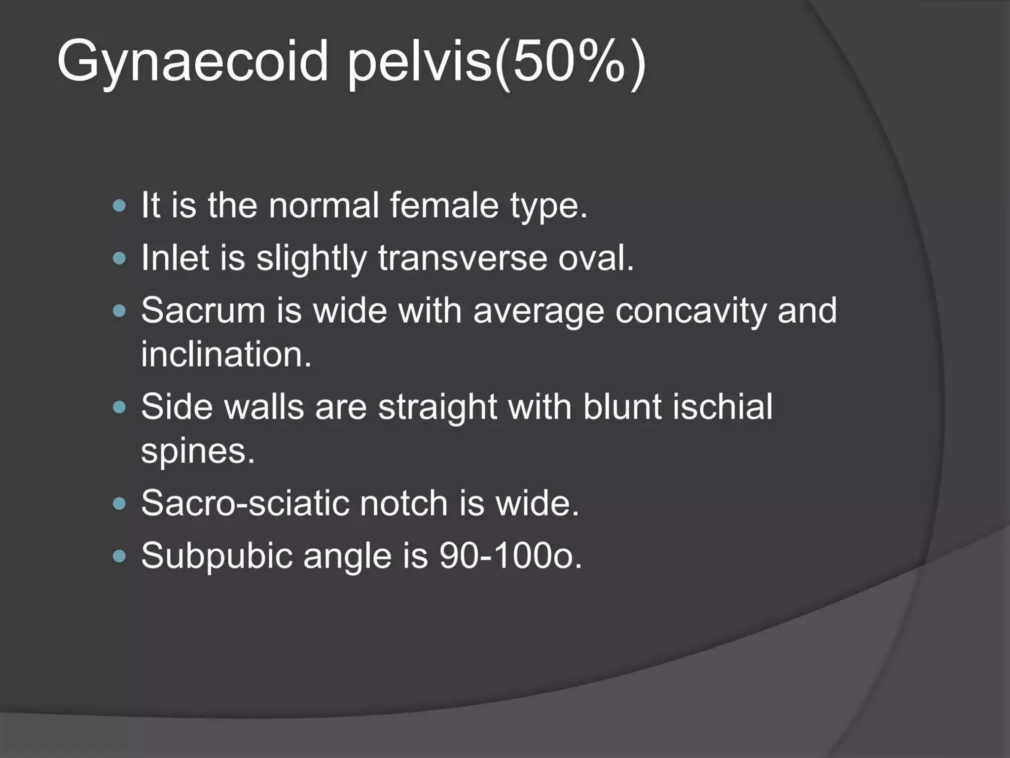 Anatomy of female pelvis female pelvis is wider | PPT