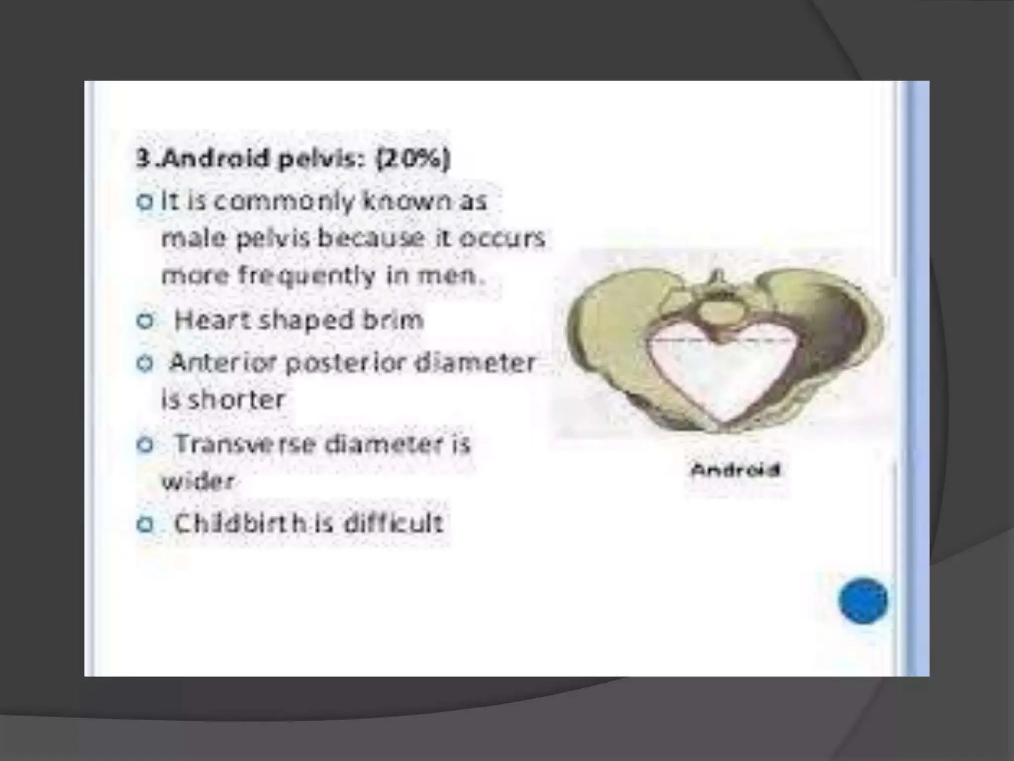 Anatomy of female pelvis female pelvis is wider | PPT