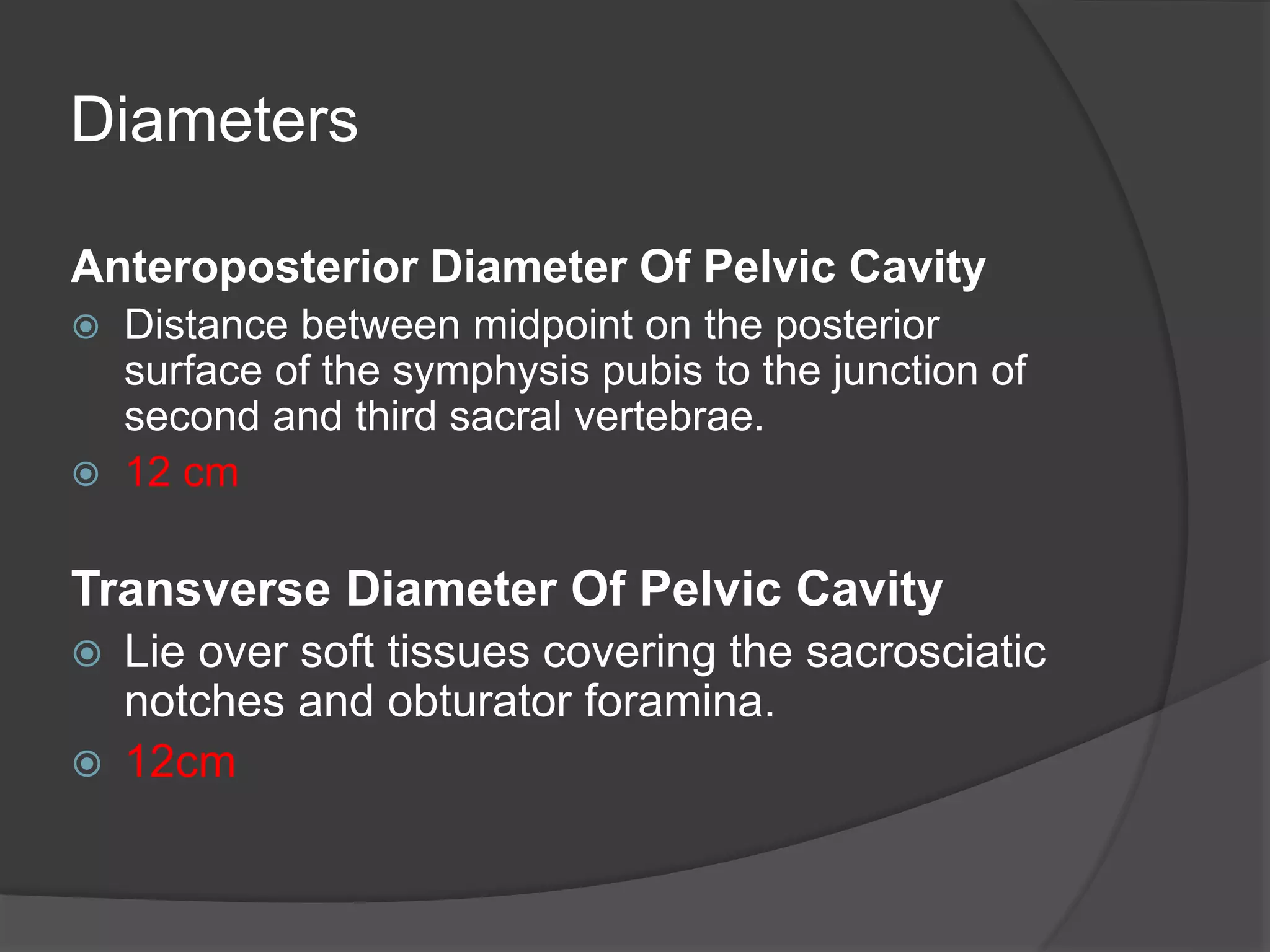 Anatomy of female pelvis and Fetal Diameters 2020.pptx