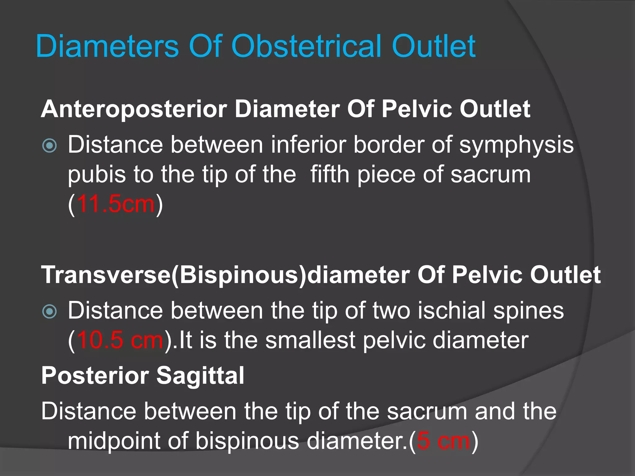 Anatomy of female pelvis and Fetal Diameters 2020.pptx