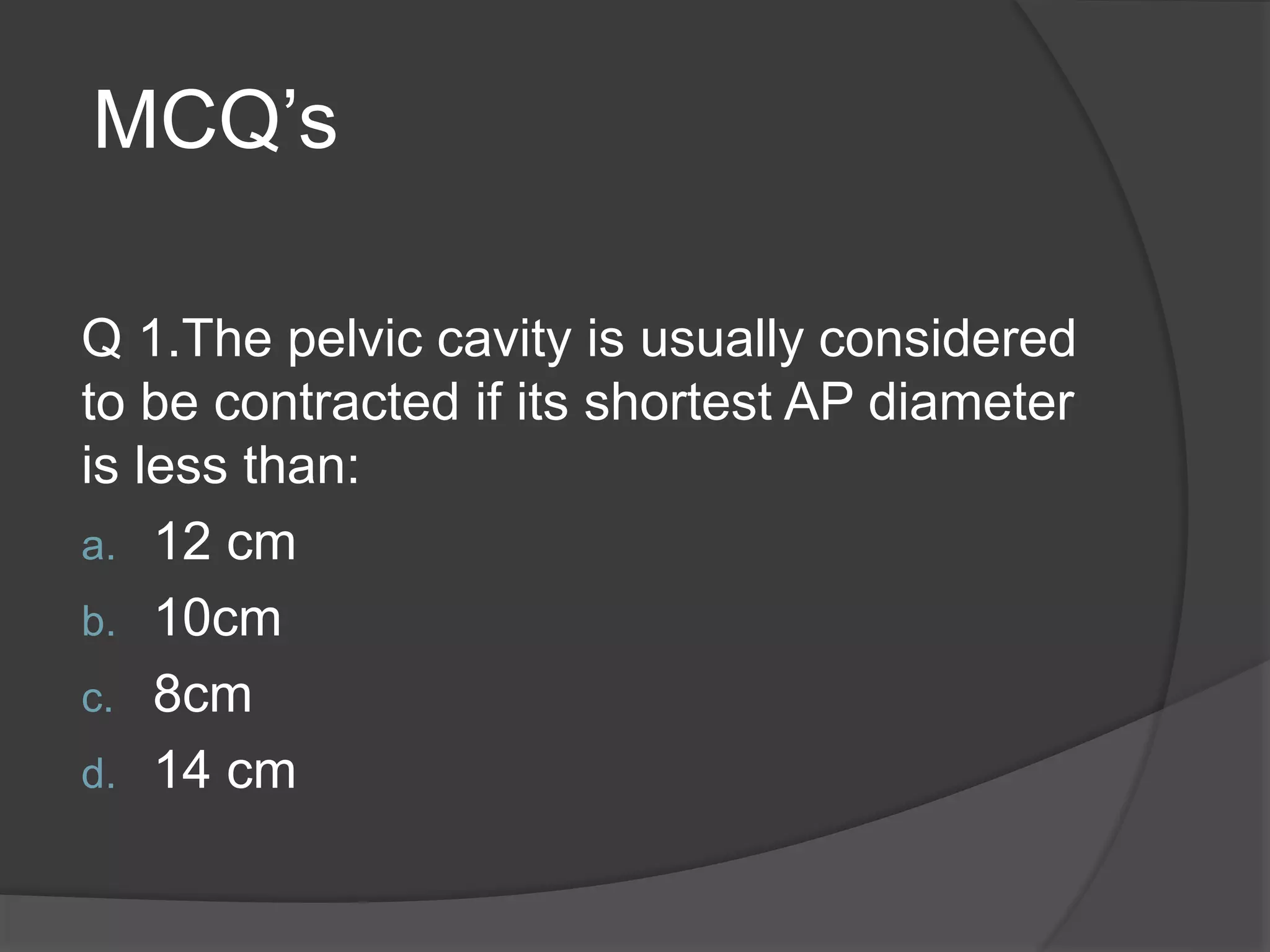 Anatomy of female pelvis and Fetal Diameters 2020.pptx