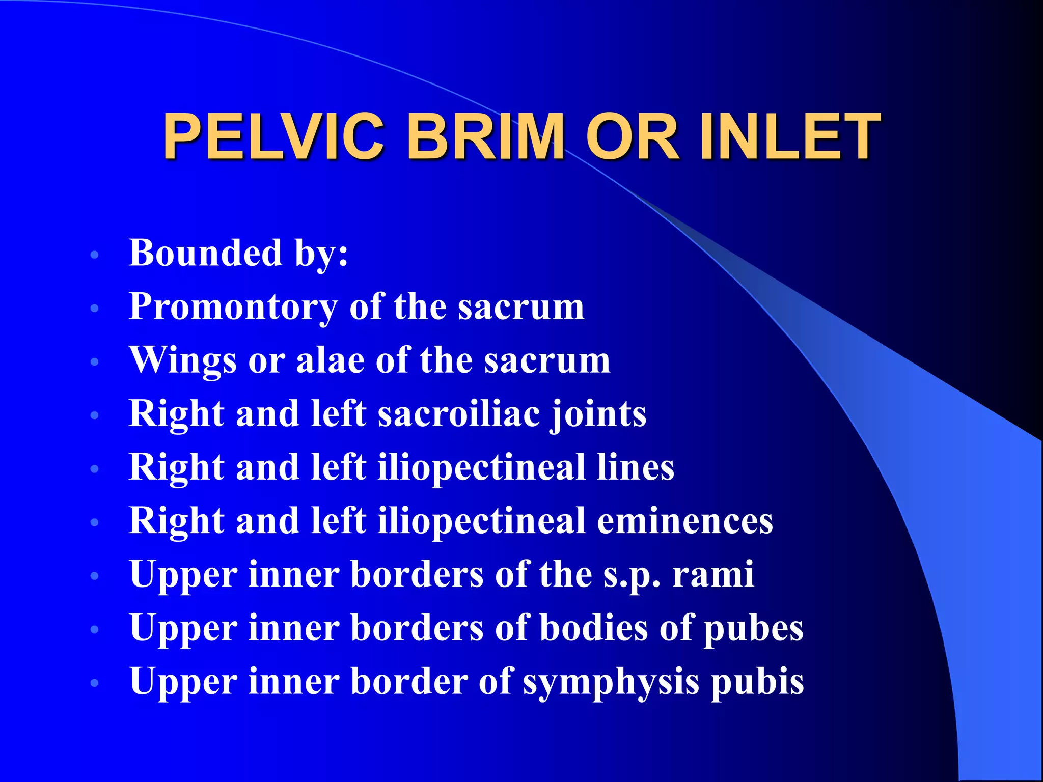 ANATOMY OF FEMALE PELVIS AND FETAL SKULL.ppt | Pregnancy | Reproductive ...