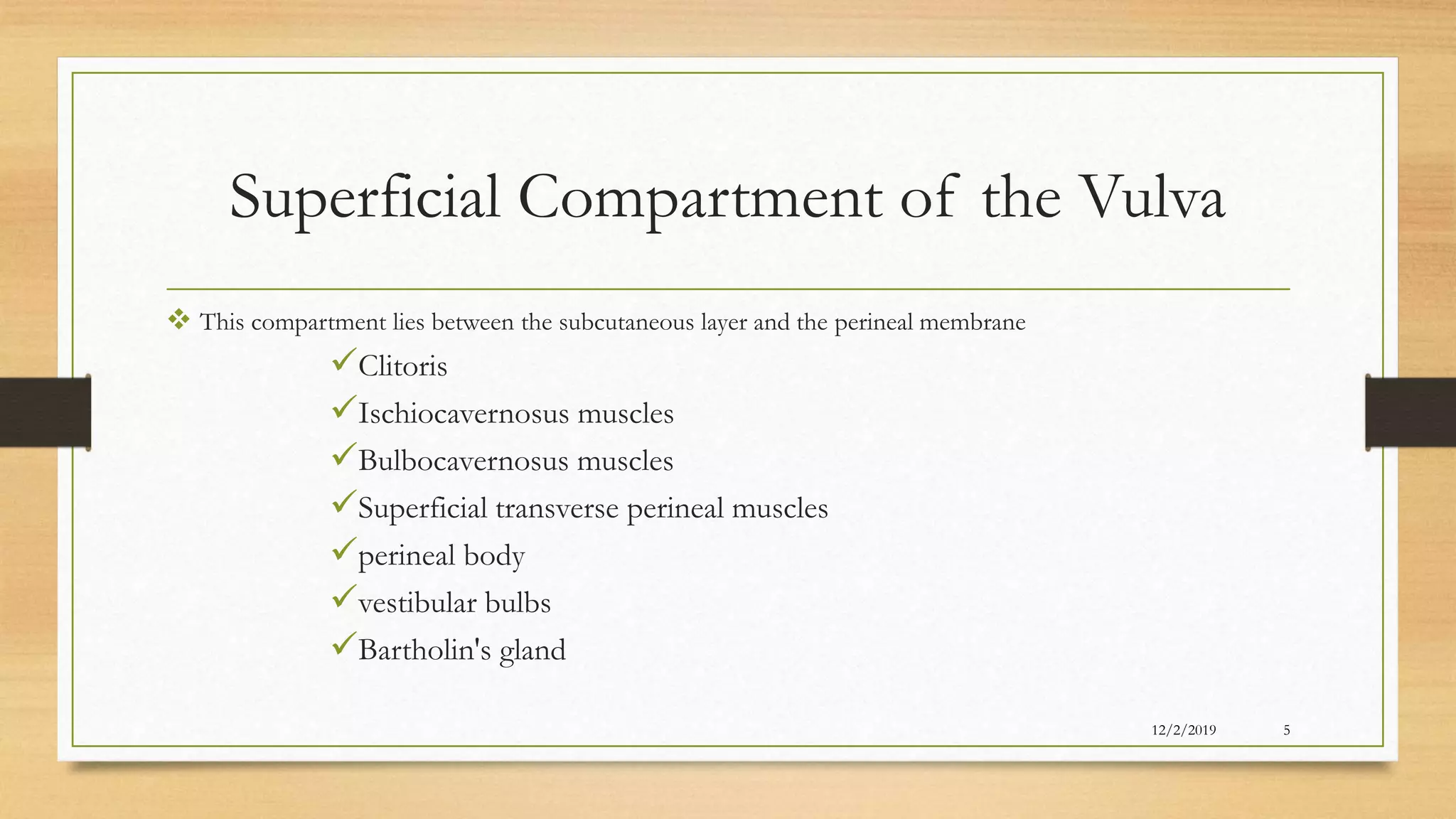 Anatomy of female pelvis & genital organs | PPTX