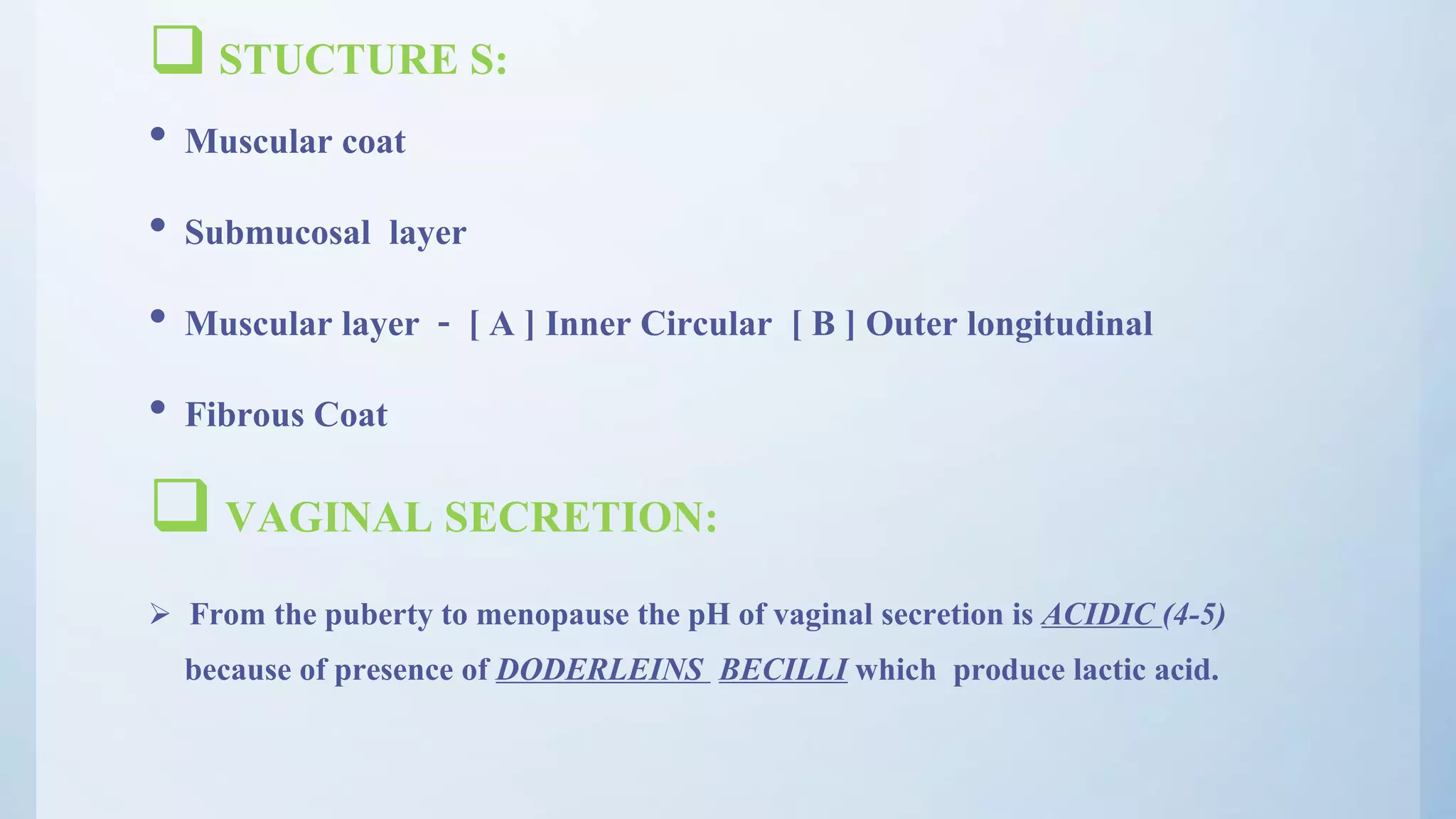 Anatomy of female reproductive organs | PPTX