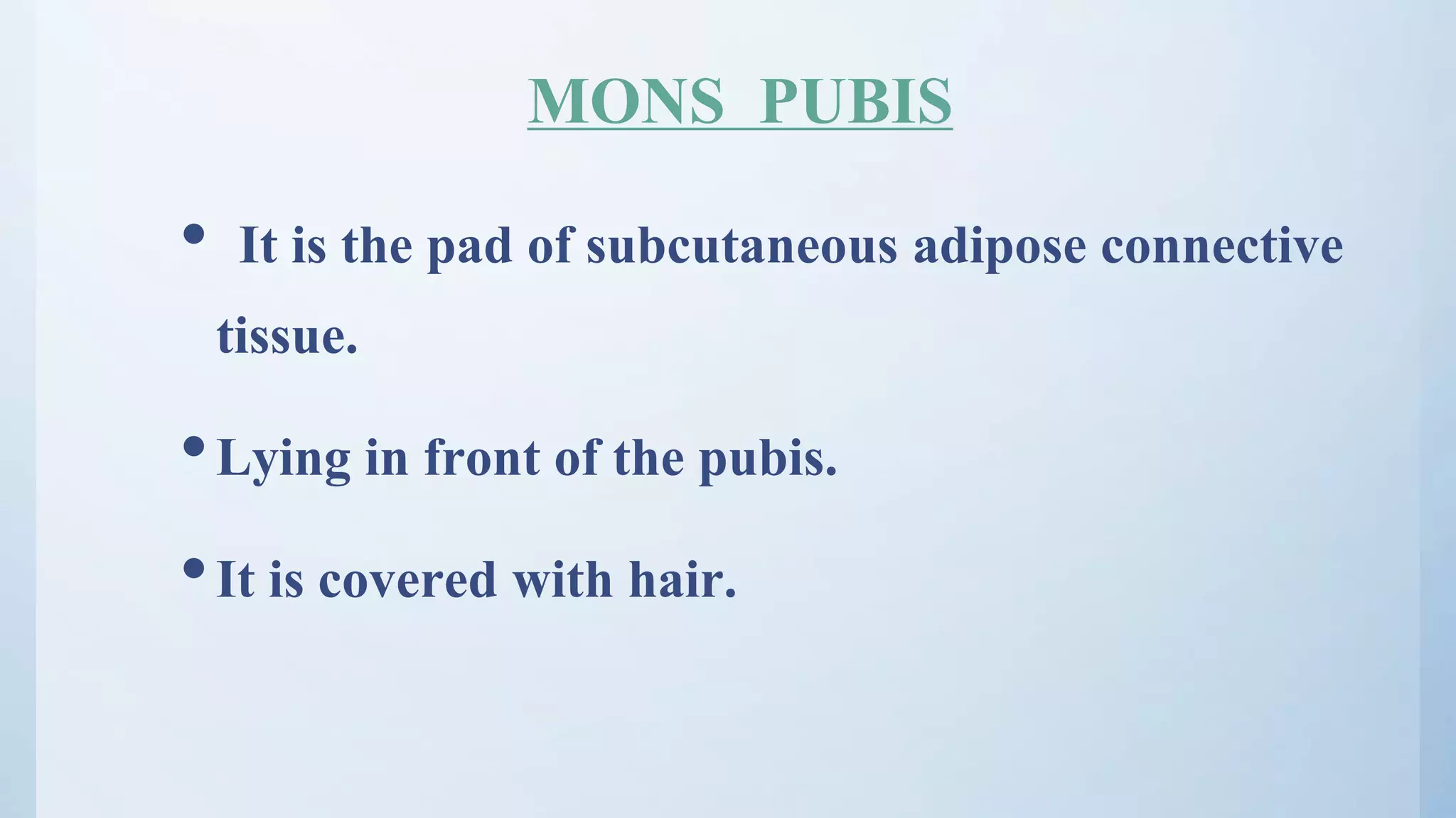 Anatomy of female reproductive organs | PPTX