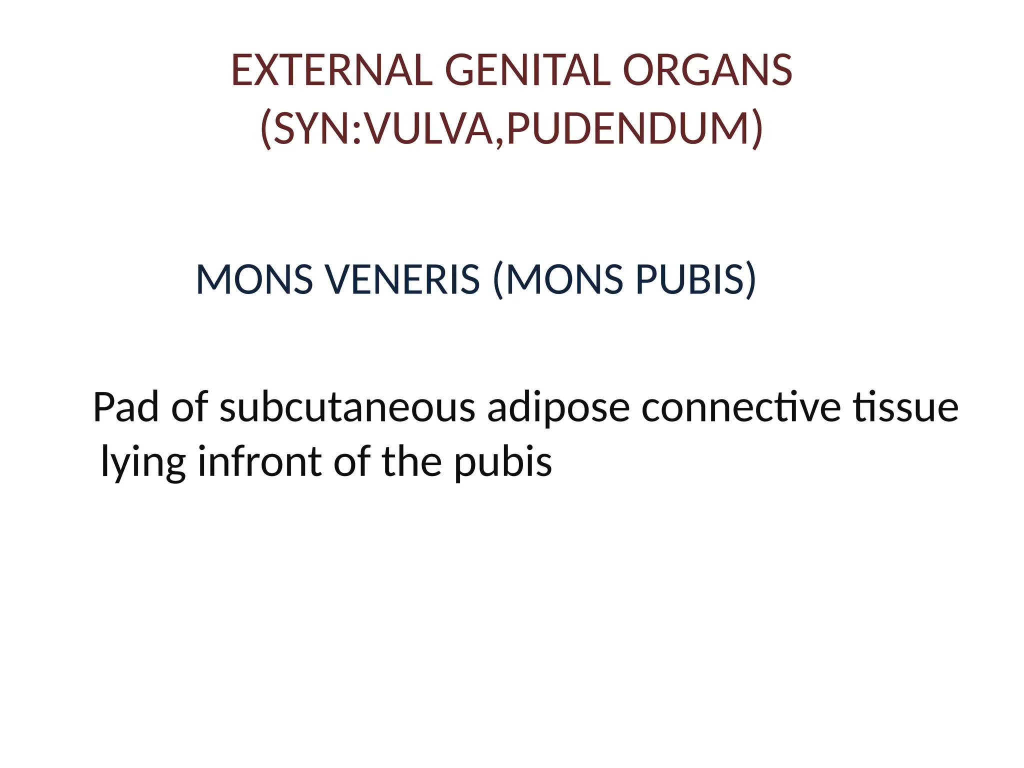 Anatomy and applied aspects of Female genital tract | PPTX
