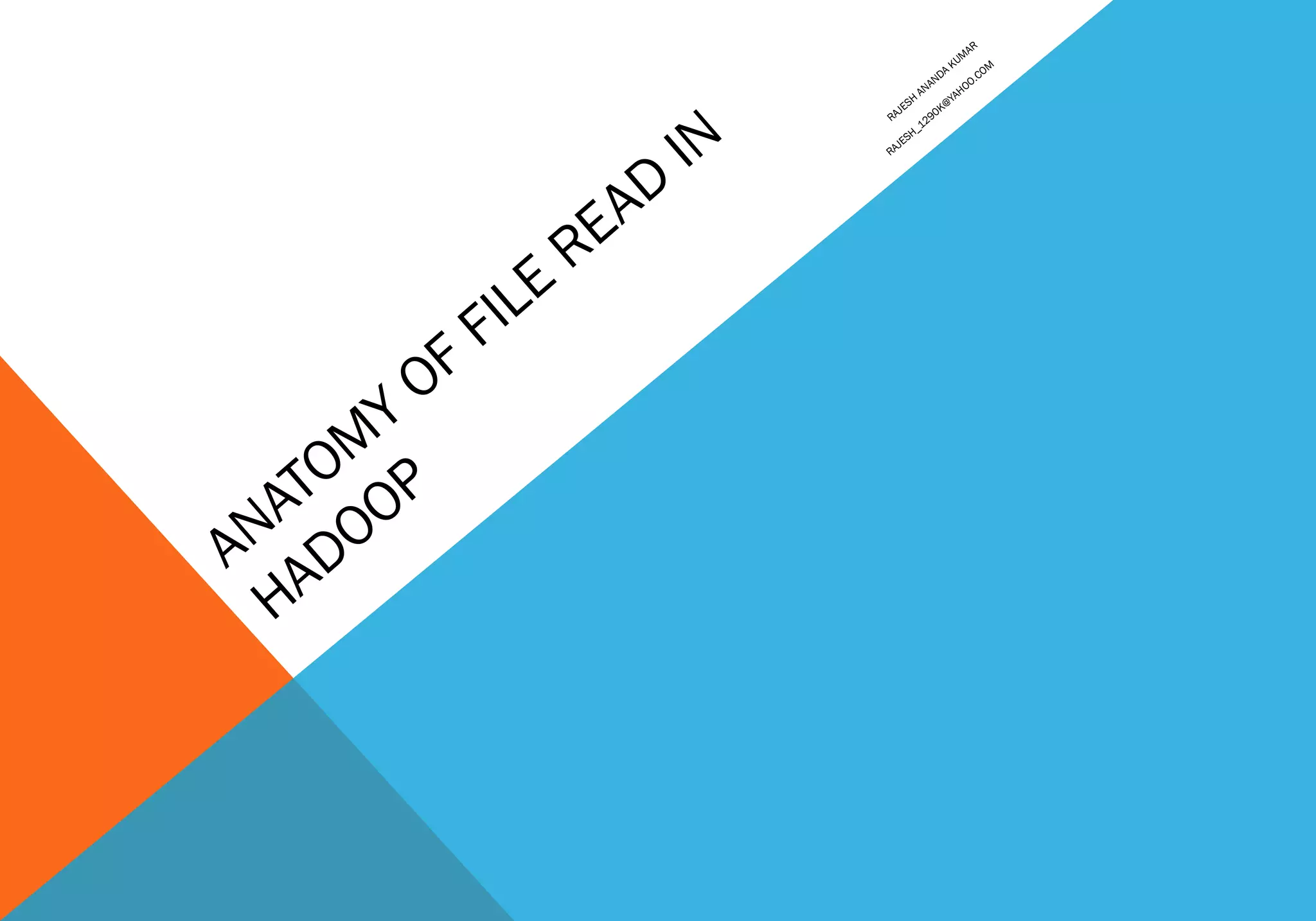 Anatomy Of File Read In Hadoop Ppt Data Storage And Warehousing Computing
