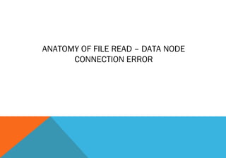 Anatomy of file read in hadoop | PPT
