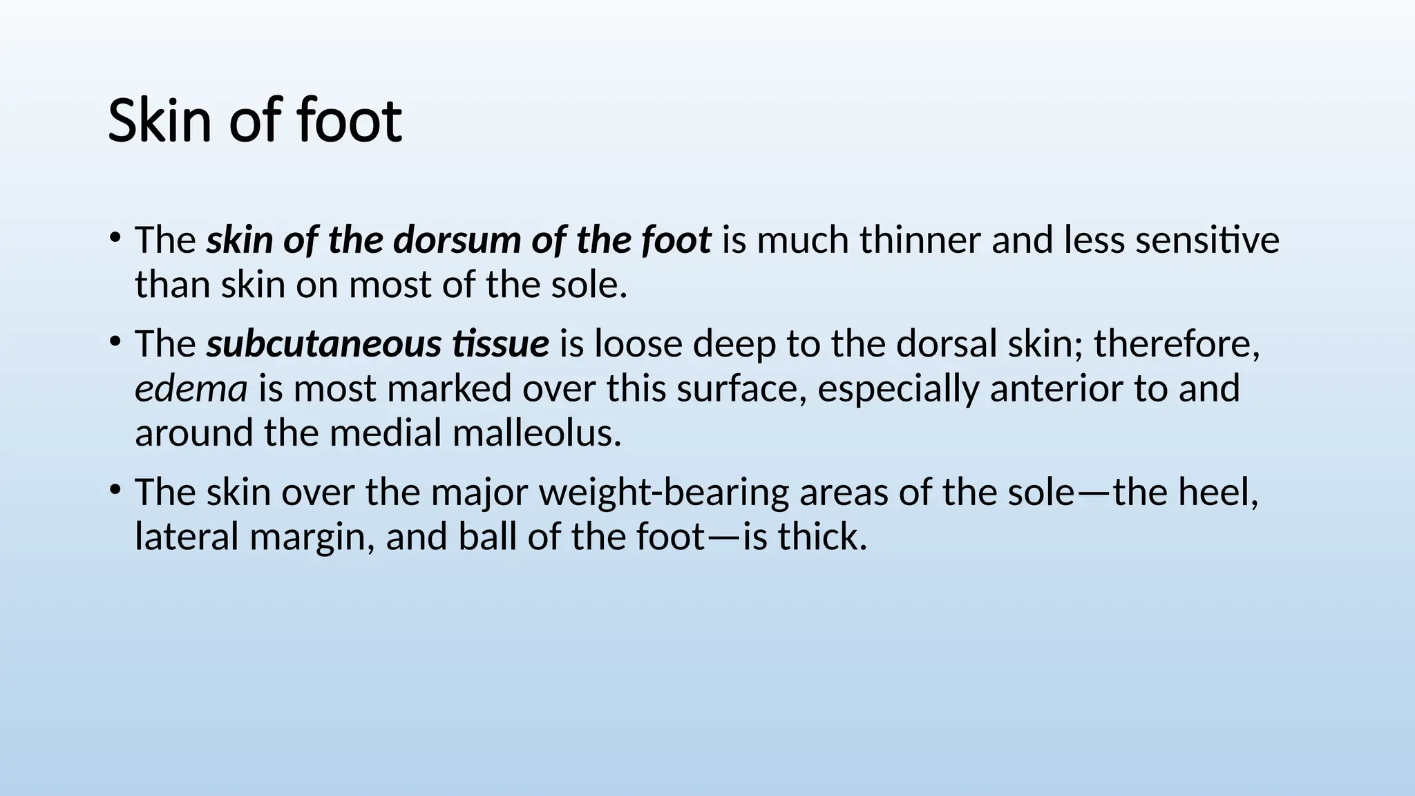 the gross Anatomy of foot including blood supply.pptx