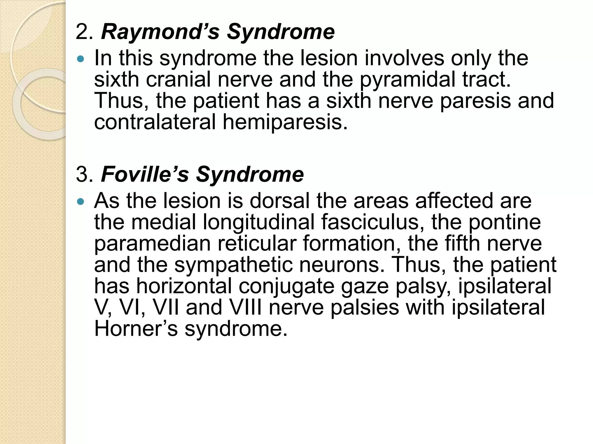 Anatomy of fourth and sixth cranial nerve 06.12.13