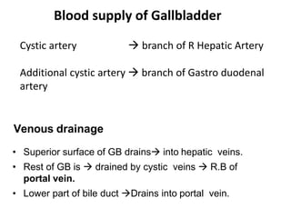 Gall bladder Anatomo physiology | PPTX