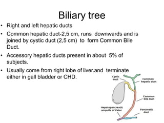Gall bladder Anatomo physiology | PPTX