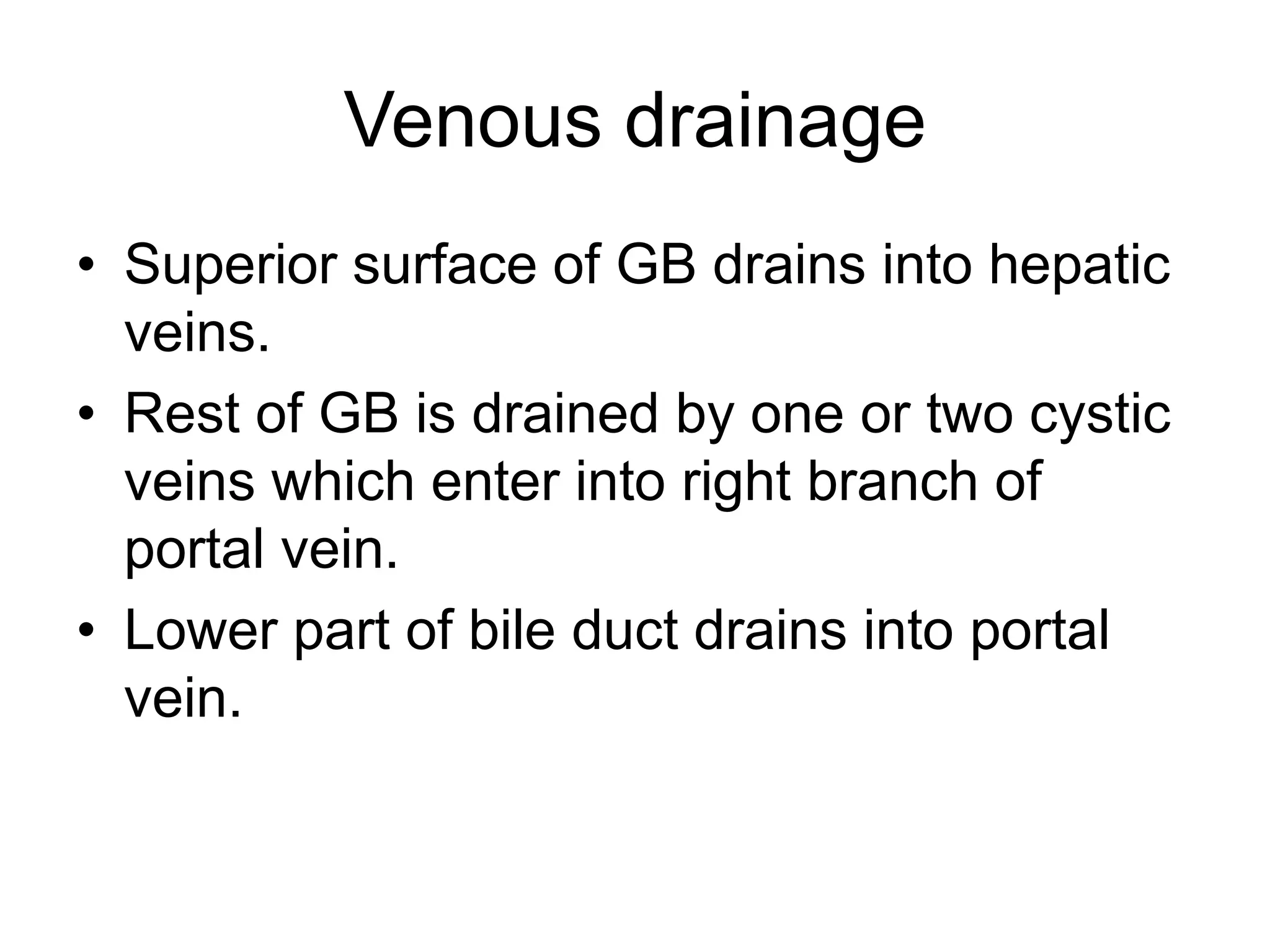 Anatomy of gall bladder | PPTX